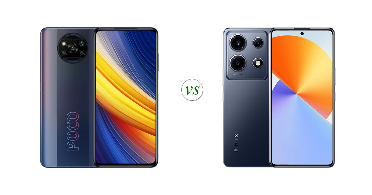 POCO X3 Pro vs Infinix NOTE 30 VIP: Side by Side Specs Comparison