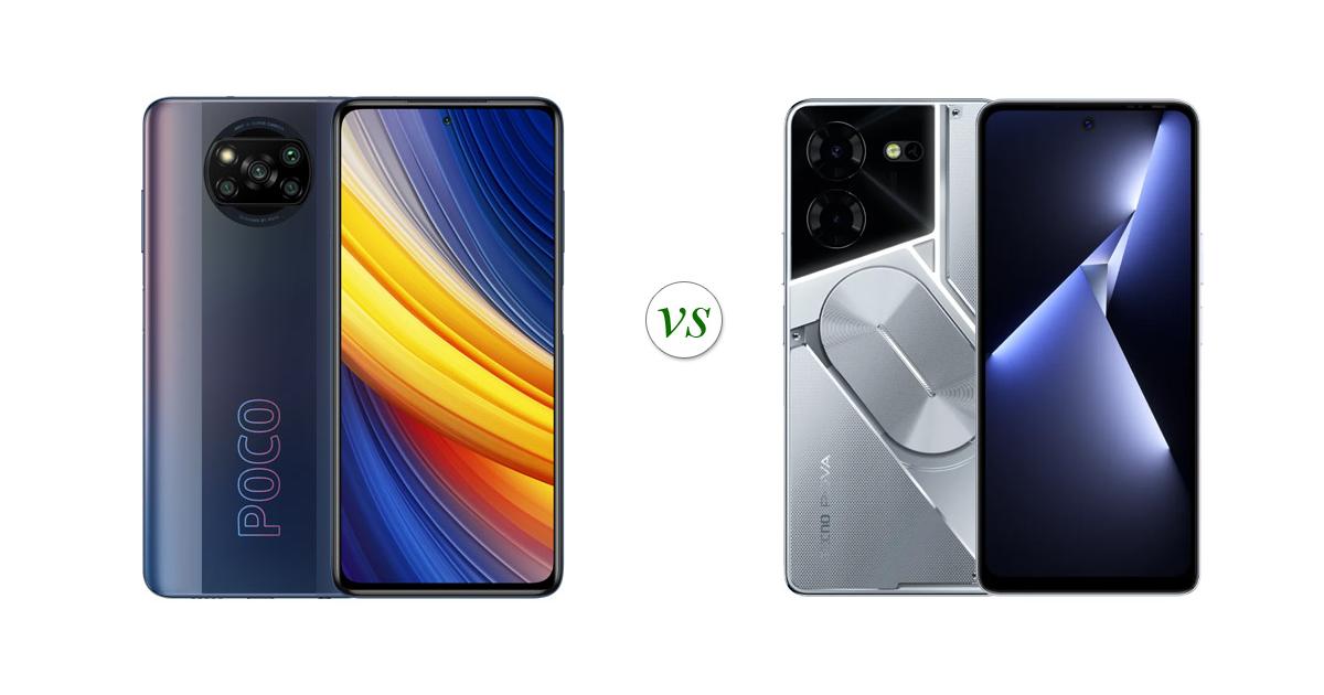 POCO X3 Pro vs TECNO POVA 5 Pro 5G: Side by Side Specs Comparison