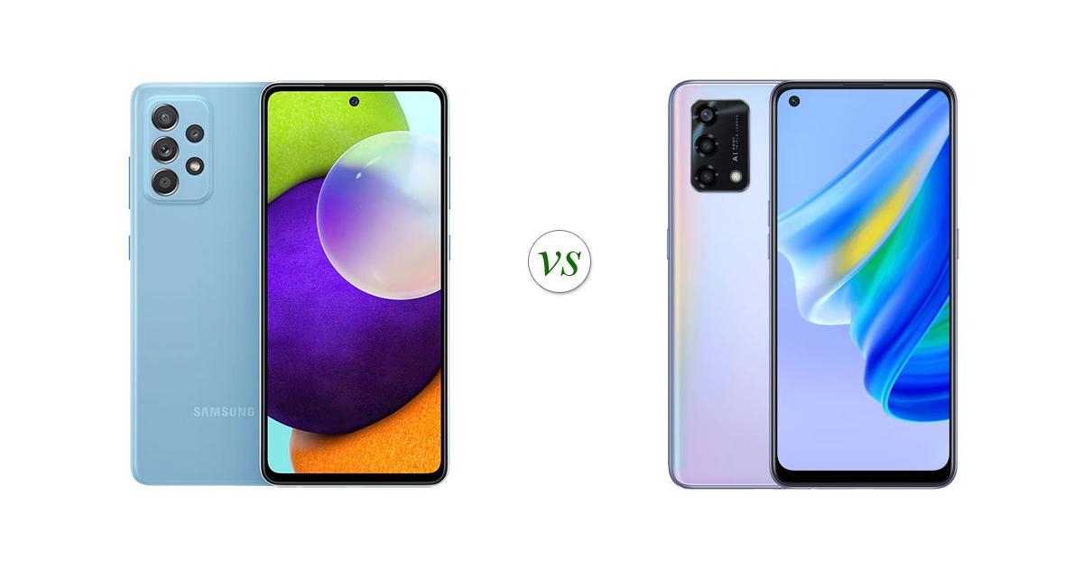 Samsung Galaxy A52 vs OPPO A95: Side by Side Specs Comparison