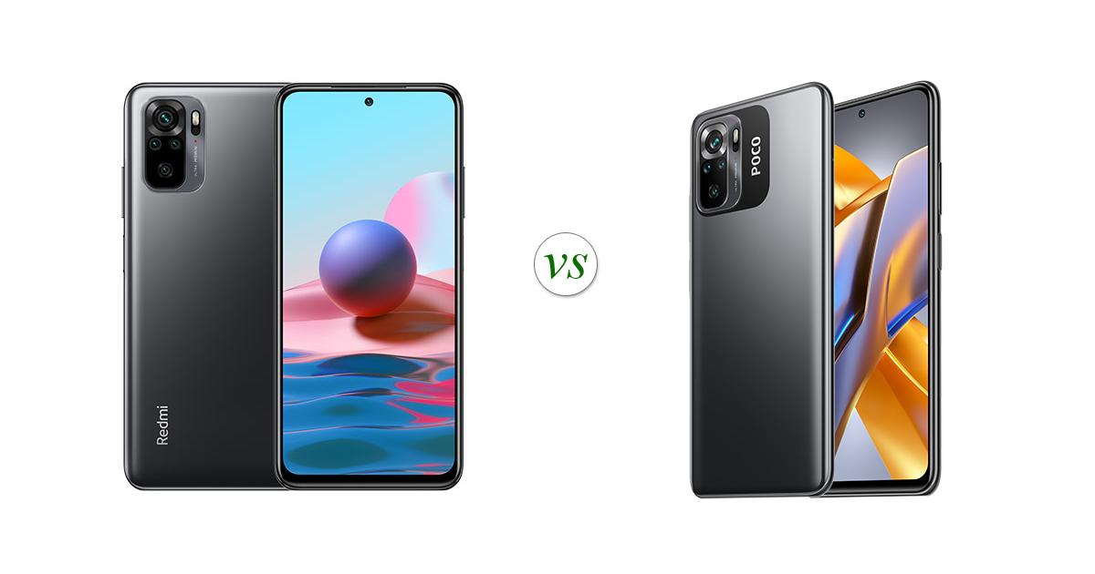 Xiaomi Redmi Note 10 vs POCO M5s: Side by Side Specs Comparison