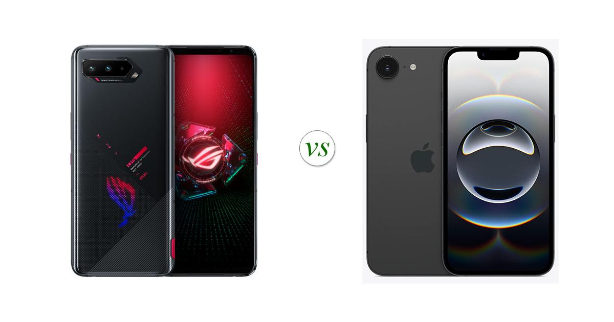 ASUS ROG Phone 5 Classic vs Apple iPhone 16e: Side by Side Specs Comparison