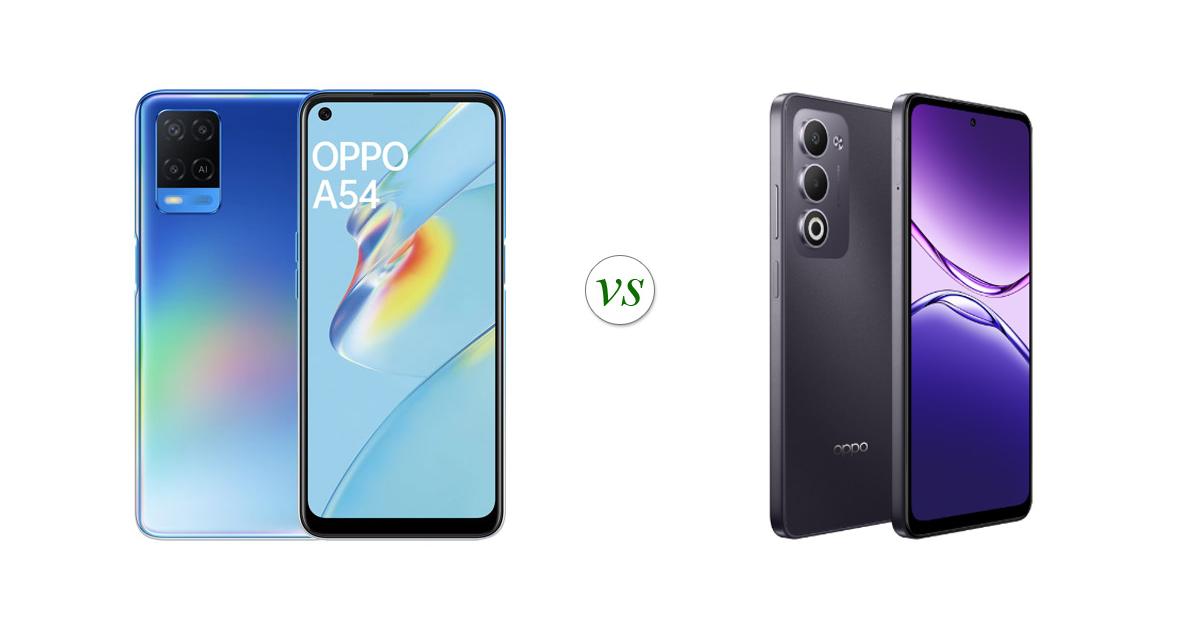 OPPO A54 vs OPPO A5i Pro: Side by Side Specs Comparison