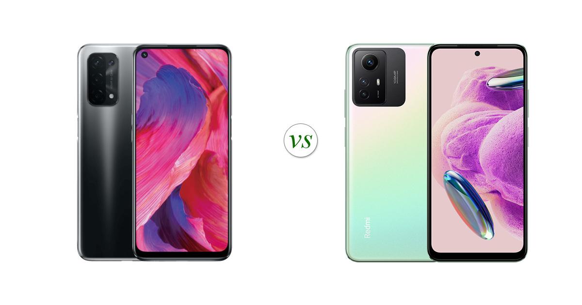 OPPO A74 5G vs Xiaomi Redmi Note 12S: Side by Side Specs Comparison