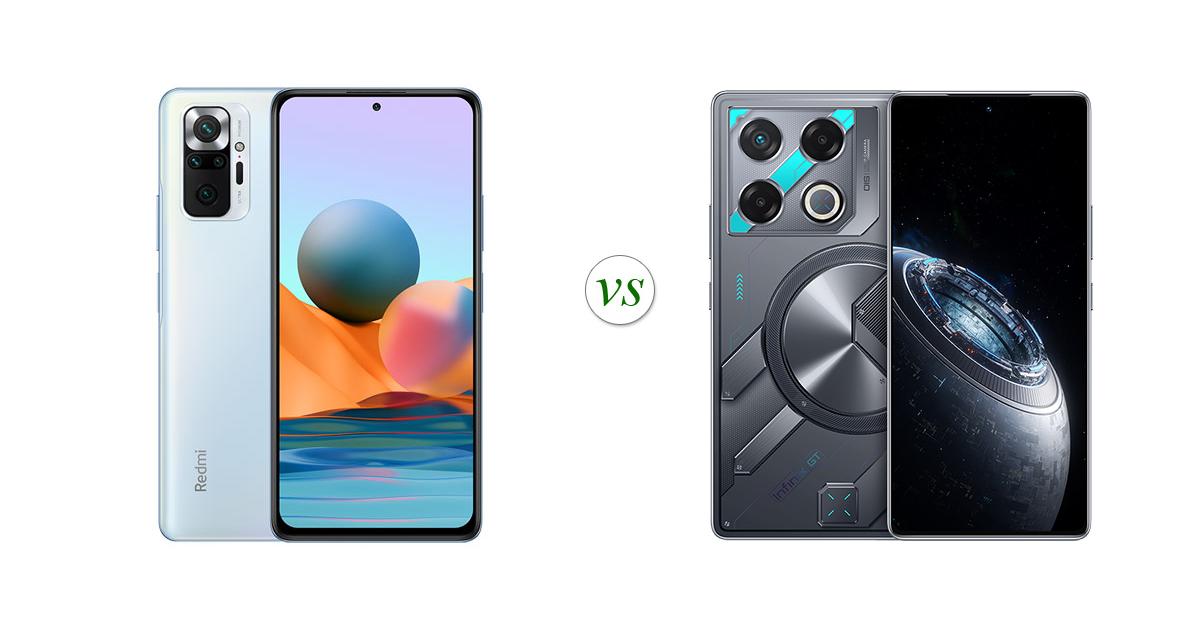 Xiaomi Redmi Note 10 Pro vs Infinix GT 20 Pro 5G: Side by Side Specs ...