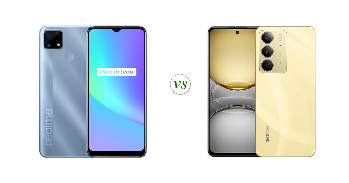 realme C25 vs realme C75: Side by Side Specs Comparison