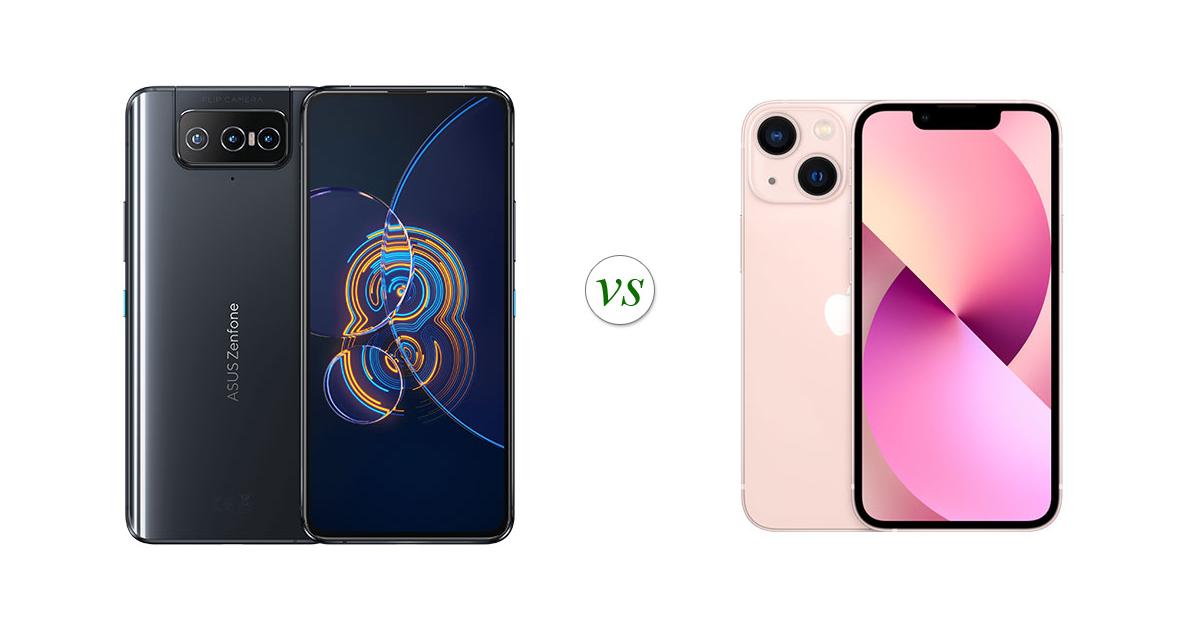 ASUS Zenfone 8 Flip vs Apple iPhone 13 mini: Side by Side Specs Comparison