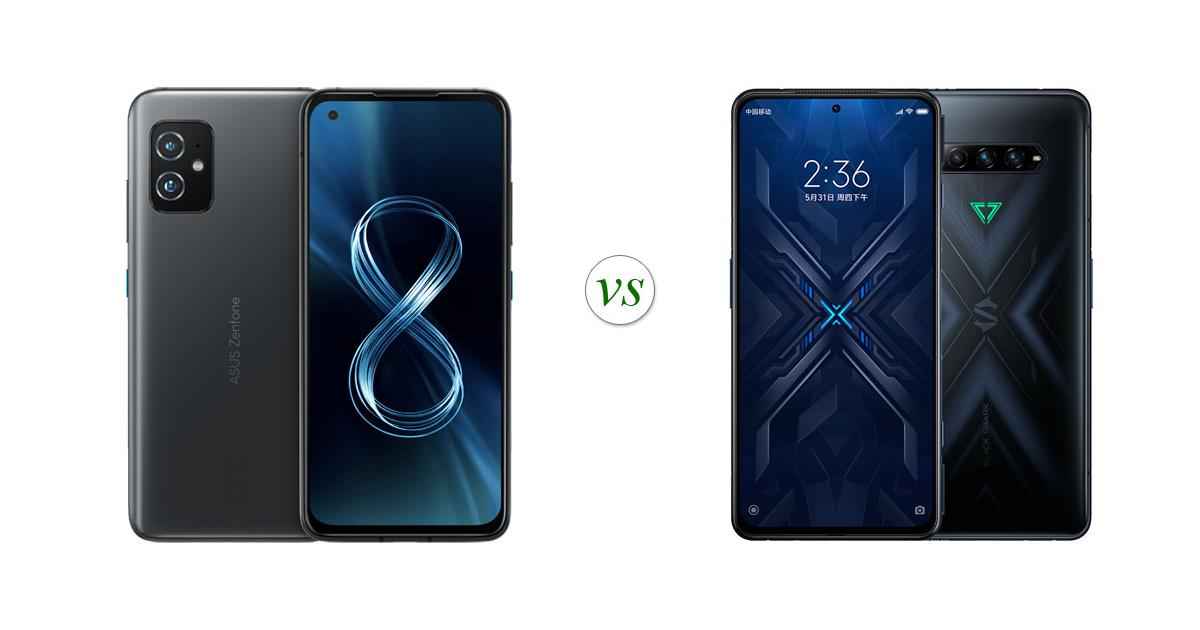 ASUS Zenfone 8 vs Black Shark 4 Pro: Side by Side Specs Comparison