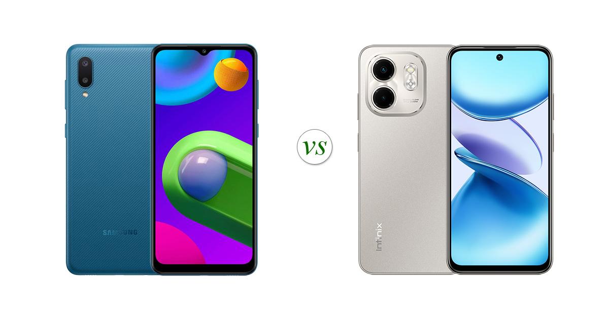 Samsung Galaxy M02 vs Infinix SMART 9: Side by Side Specs Comparison