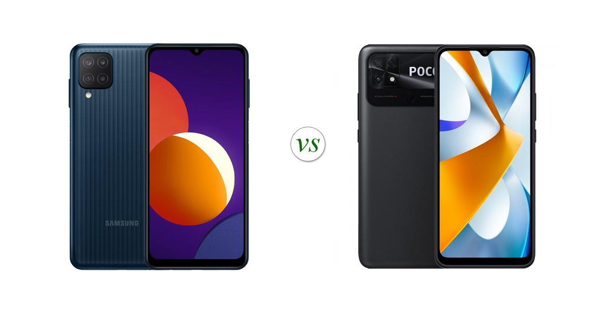Samsung Galaxy M12 vs POCO C40: Side by Side Specs Comparison