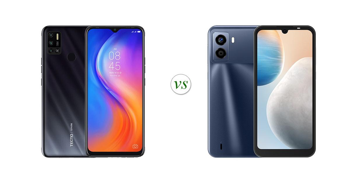 TECNO Spark 6 Air vs TECNO POP 6: Side by Side Specs Comparison