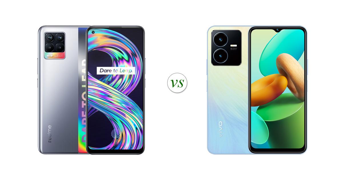 Realme 8 Vs Vivo Y22s Side By Side Specs Comparison