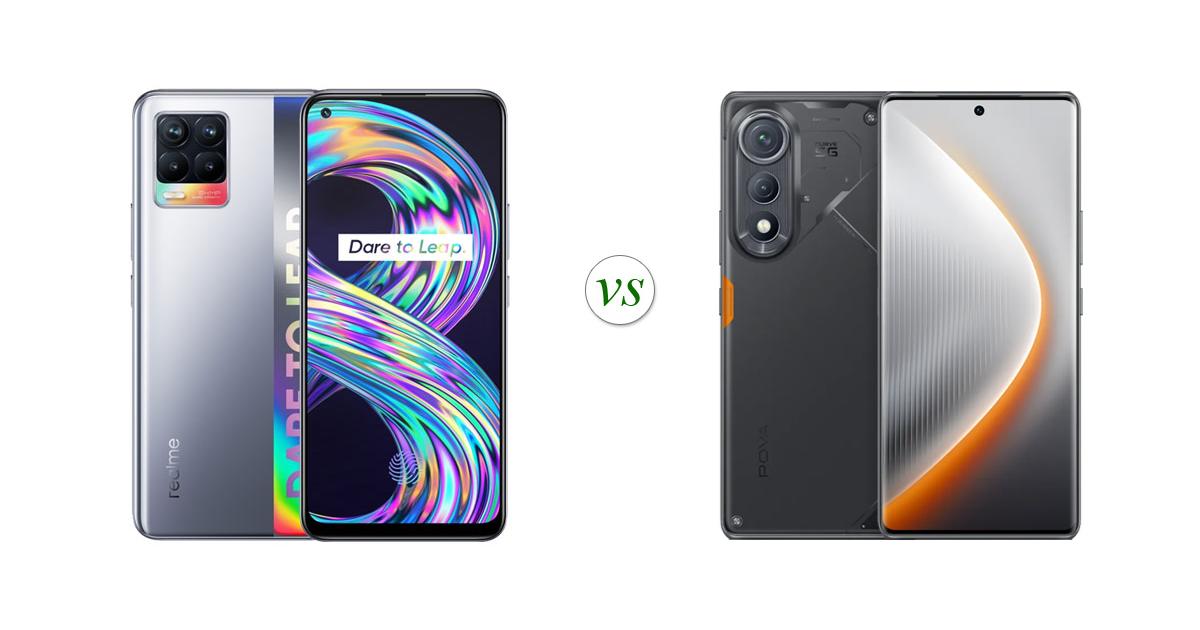 realme 8 vs TECNO POVA Curve 5G: Side by Side Specs Comparison