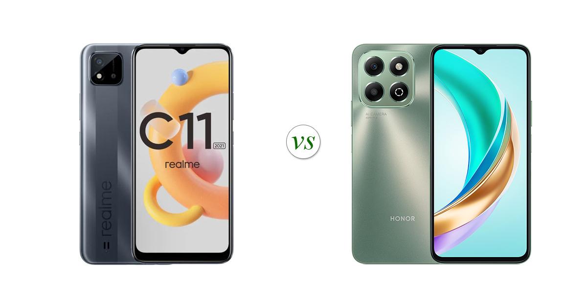 realme C11 2021 vs HONOR X6b: Side by Side Specs Comparison