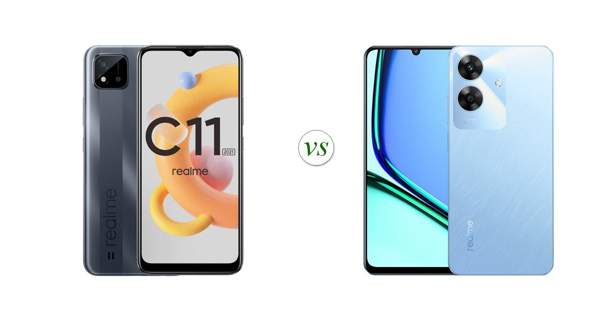realme C11 2021 vs realme Note 60: Side by Side Specs Comparison
