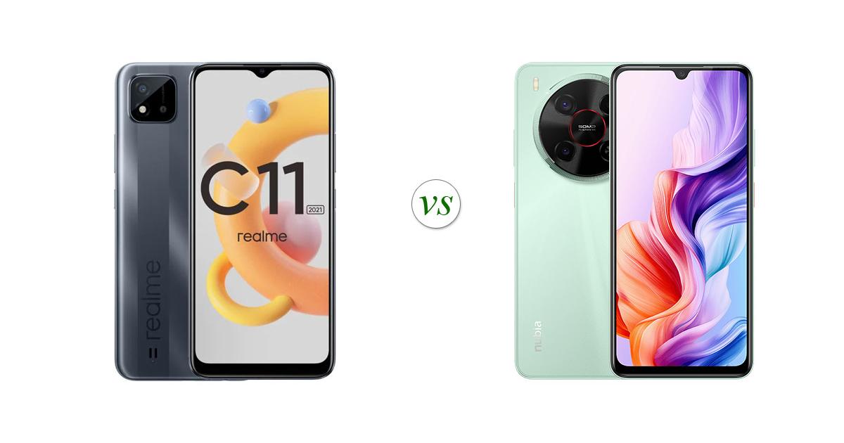 realme C11 2021 vs nubia V70 Max: Side by Side Specs Comparison