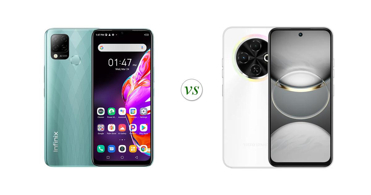 Infinix Hot 10S vs TECNO SPARK 30C: Side by Side Specs Comparison