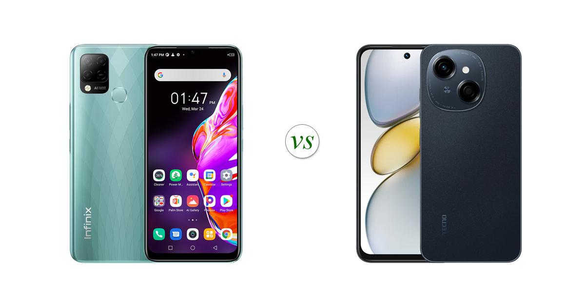 Infinix Hot 10S vs TECNO SPARK Go 1s: Side by Side Specs Comparison