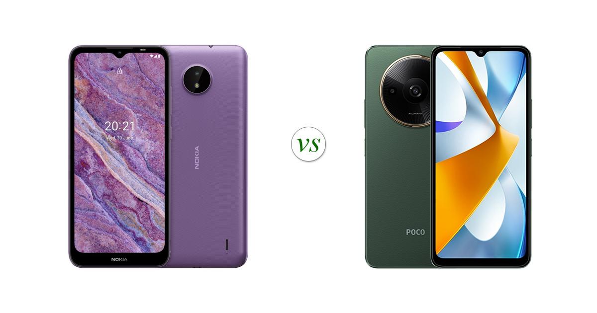 Nokia C10 vs POCO C61: Side by Side Specs Comparison