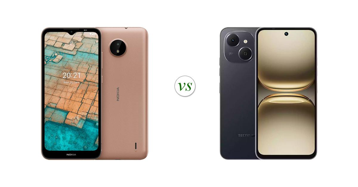 Nokia C20 vs TECNO SPARK 40C: Side by Side Specs Comparison