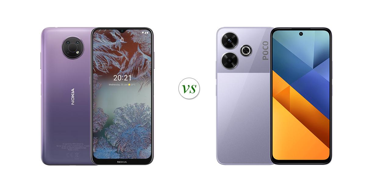 Nokia G10 vs POCO M6: Side by Side Specs Comparison