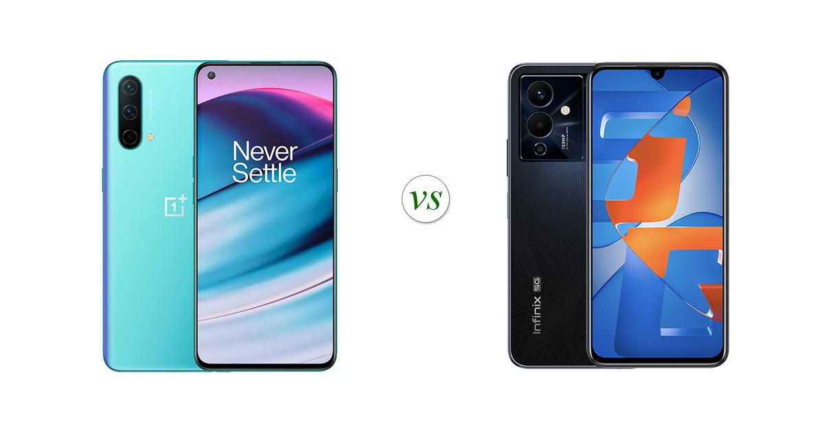 OnePlus Nord CE 5G vs Infinix Note 12 PRO 5G: Side by Side Specs Comparison