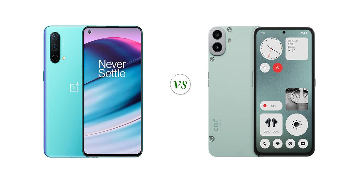 OnePlus Nord CE 5G vs CMF Phone 1: Side by Side Specs Comparison