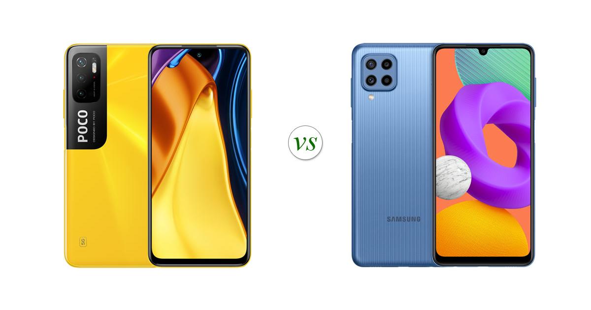 POCO M3 Pro 5G vs Samsung Galaxy M22: Side by Side Specs Comparison