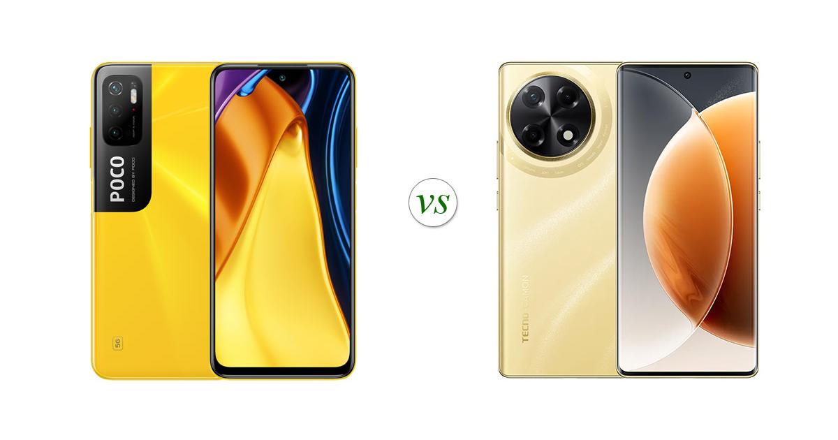 POCO M3 Pro 5G vs TECNO CAMON 30S: Side by Side Specs Comparison