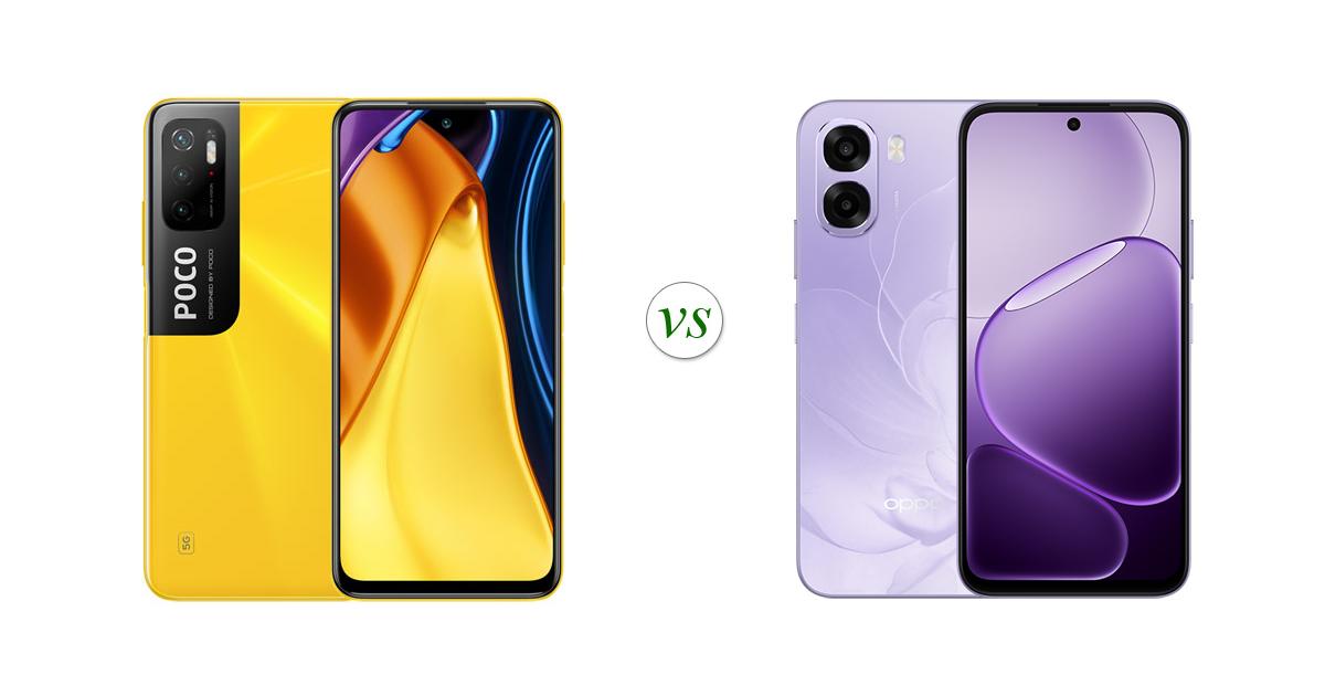 POCO M3 Pro 5G vs OPPO A6x 5G: Side by Side Specs Comparison