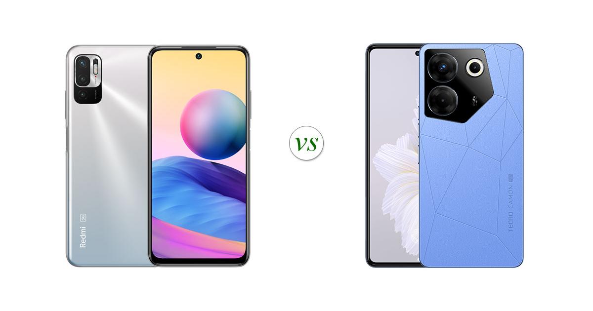 Xiaomi Redmi Note 10 5G vs TECNO CAMON 20 Pro 5G: Side by Side Specs ...