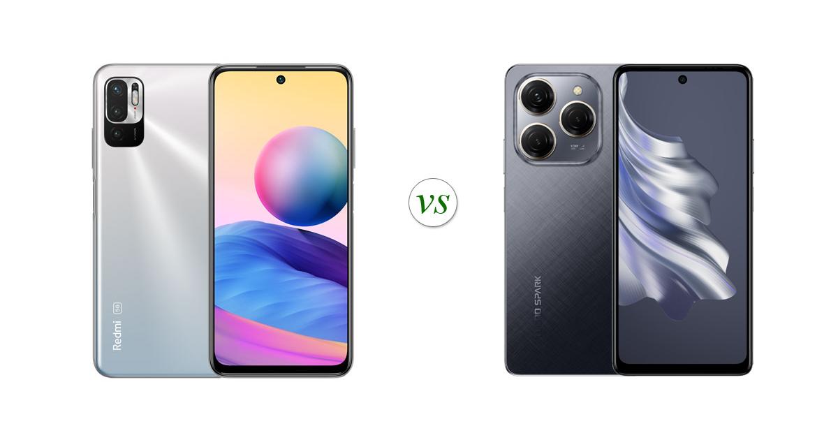 Xiaomi Redmi Note 10 5G vs TECNO SPARK 20 Pro: Side by Side Specs Comparison