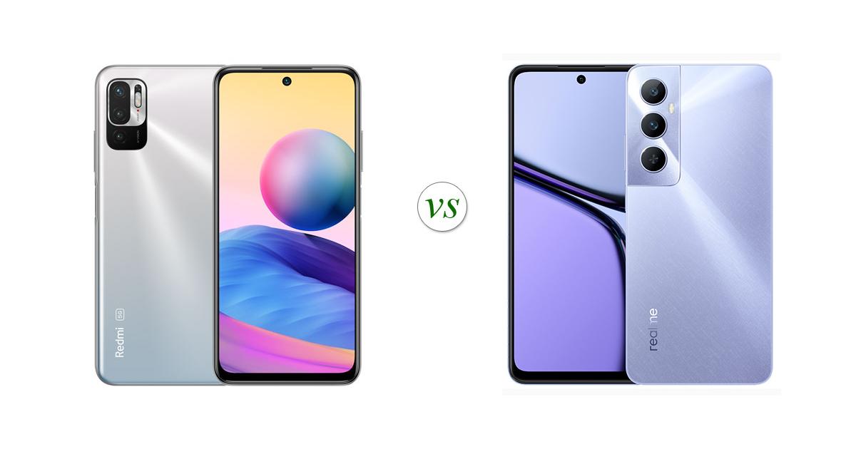 Xiaomi Redmi Note 10 5G vs realme C65: Side by Side Specs Comparison