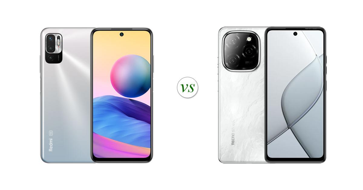 Xiaomi Redmi Note 10 5G vs TECNO SPARK 20 Pro 5G: Side by Side Specs ...