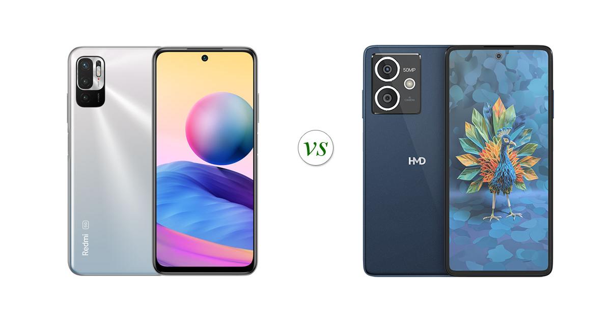 Xiaomi Redmi Note 10 5G vs HMD Crest 5G: Side by Side Specs Comparison