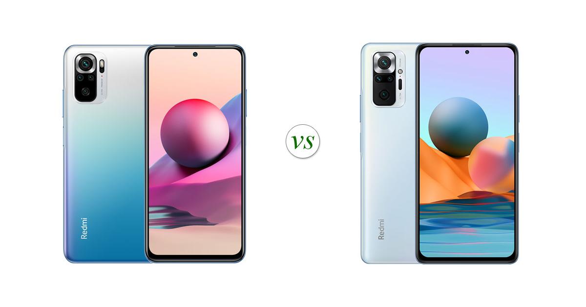 Xiaomi Redmi Note 10S vs Xiaomi Redmi Note 10 Pro: Side by Side Specs ...