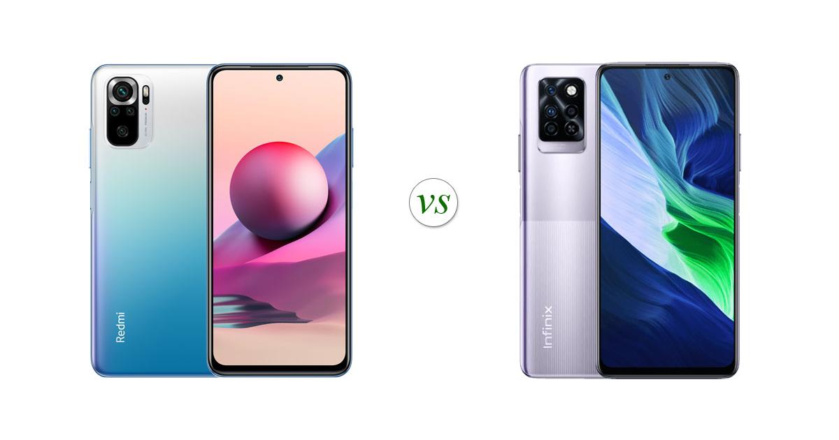 Xiaomi Redmi Note 10S vs Infinix Note 10 Pro: Side by Side Specs Comparison