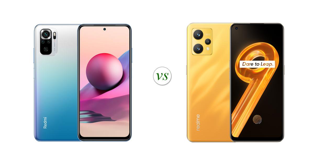 Xiaomi Redmi Note 10S vs realme 9: Side by Side Specs Comparison