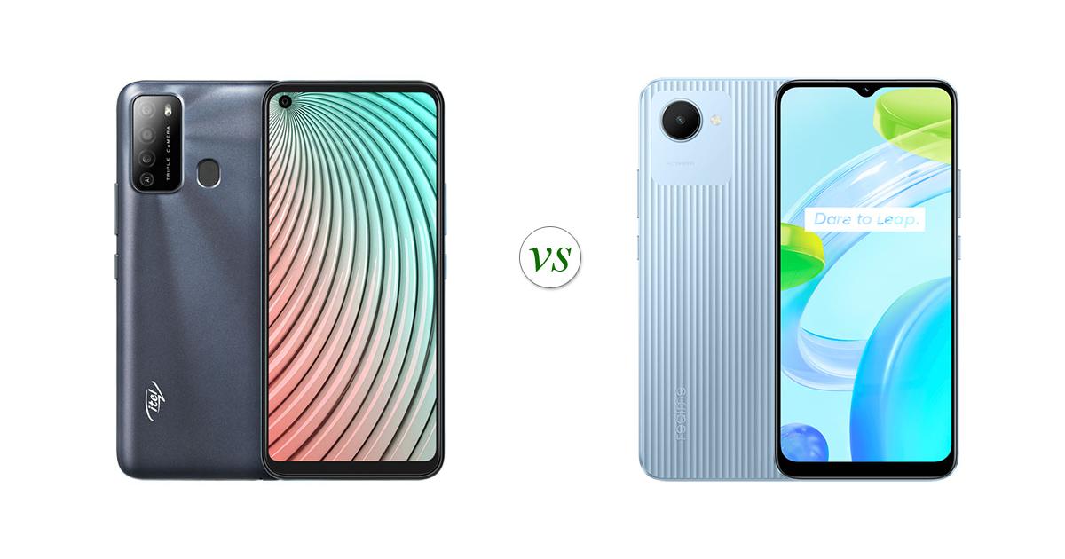 itel Vision 2 vs realme C30: Side by Side Specs Comparison