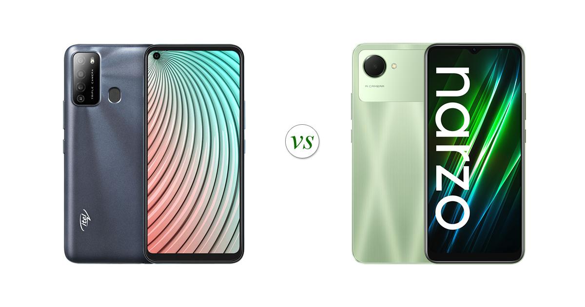 itel Vision 2 vs narzo 50i Prime: Side by Side Specs Comparison