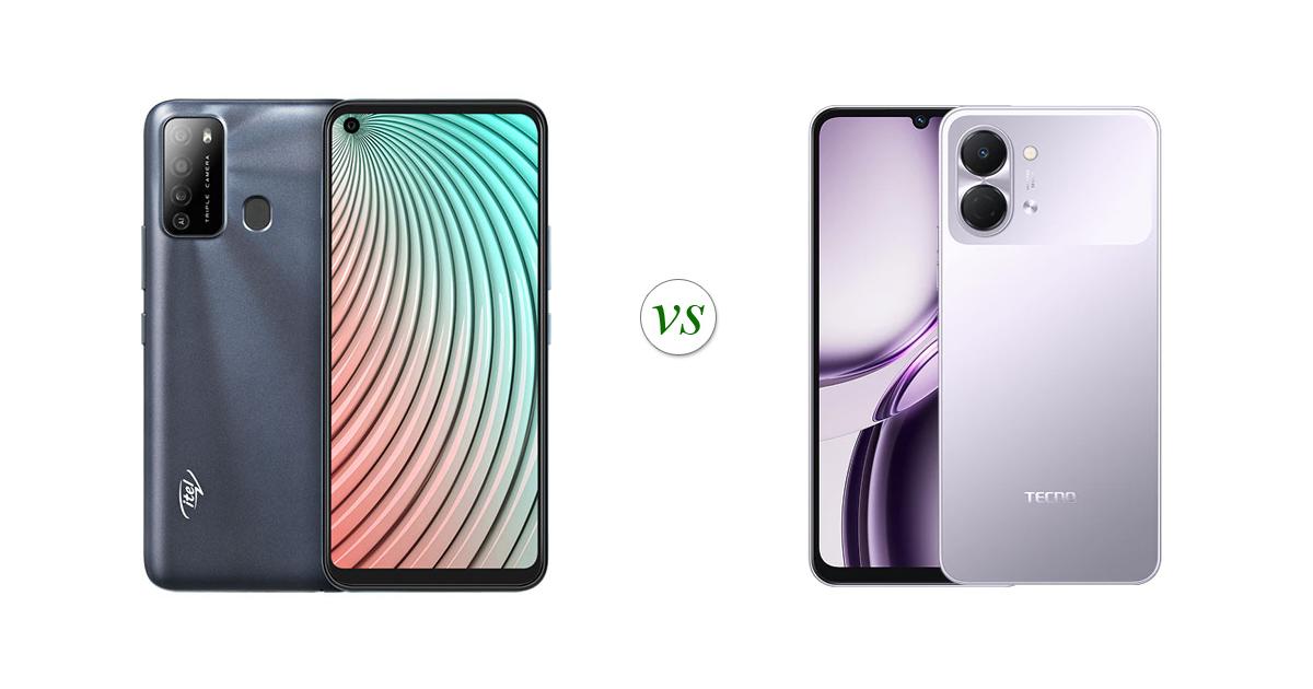 itel Vision 2 vs TECNO SPARK Go 3: Side by Side Specs Comparison
