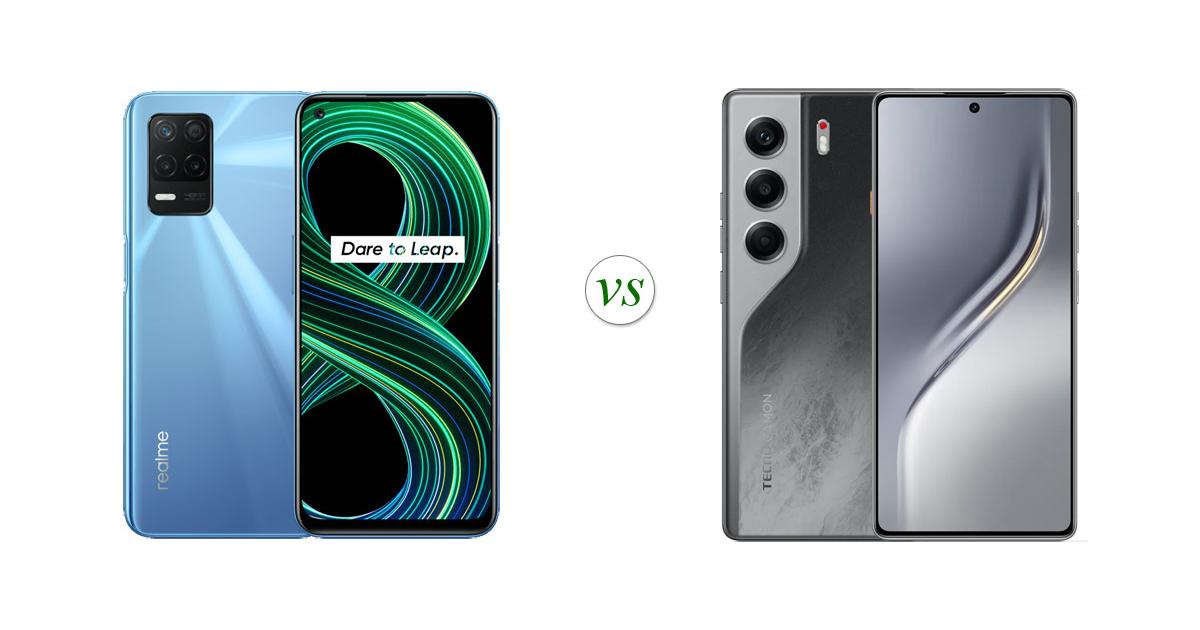 realme 8 5G vs TECNO CAMON 40: Side by Side Specs Comparison