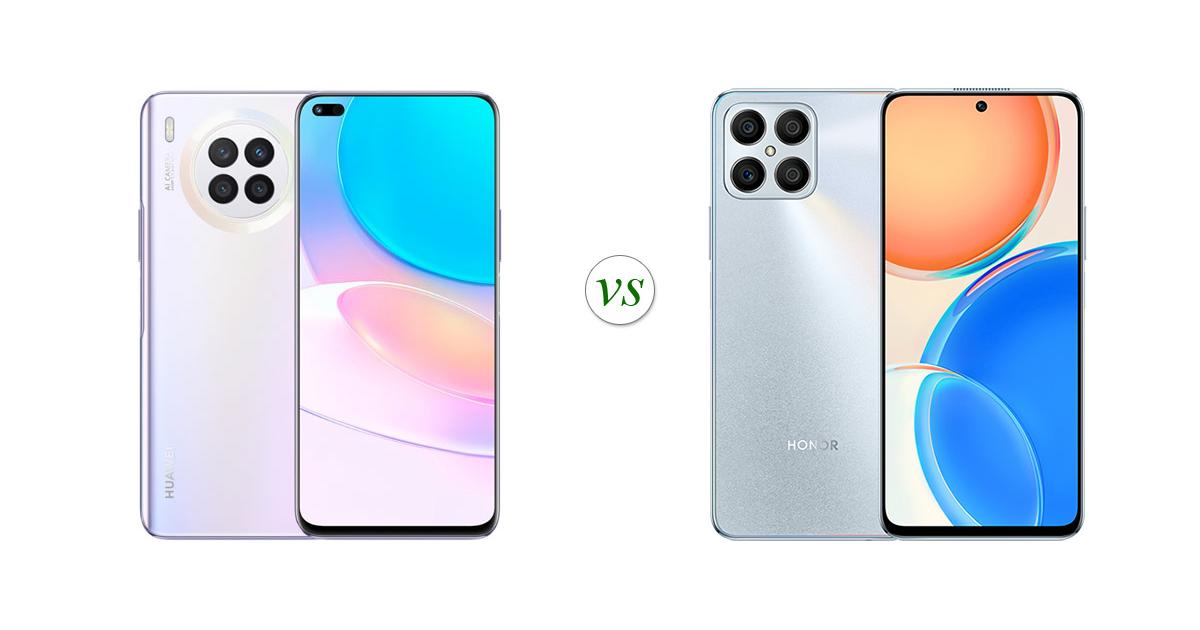 Huawei nova 8i vs HONOR X8: Side by Side Specs Comparison