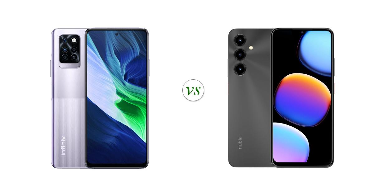 Infinix Note 10 Pro vs NUBIA V80 Max: Side by Side Specs Comparison