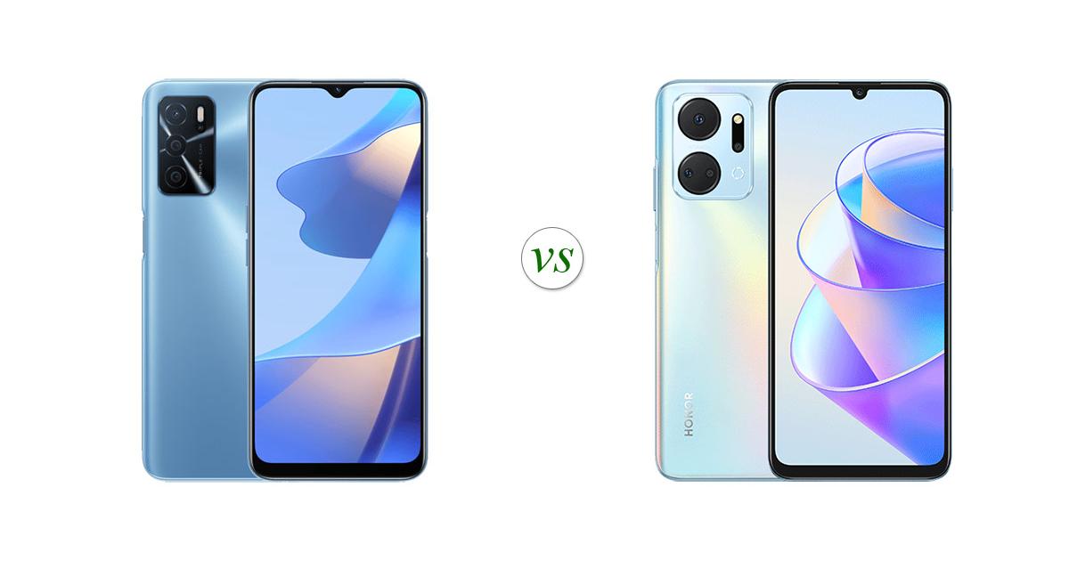 OPPO A16 vs HONOR X7a: Side by Side Specs Comparison