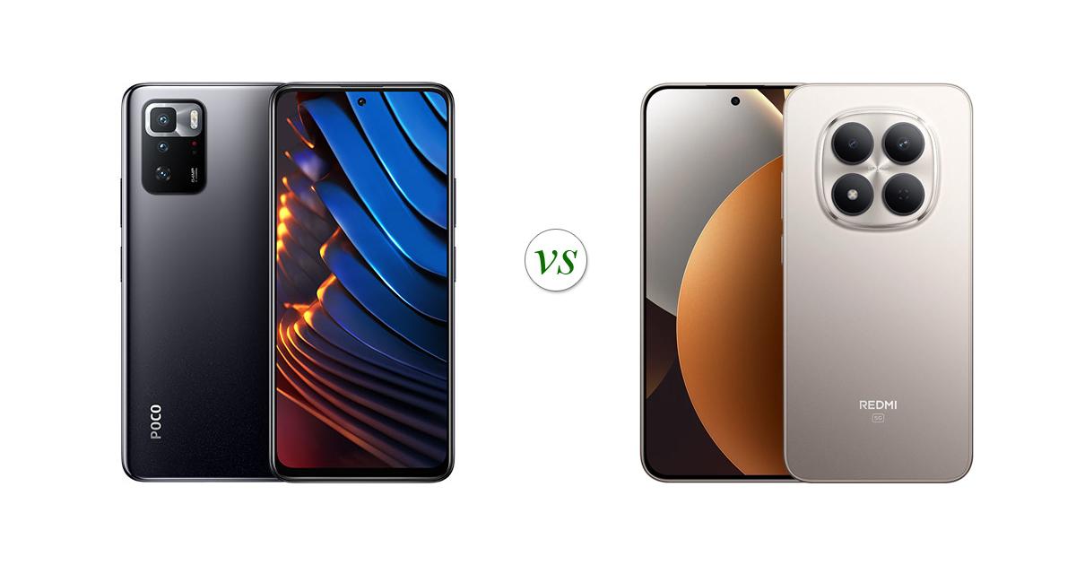POCO X3 GT vs REDMI Note 15 Pro 5G: Side by Side Specs Comparison