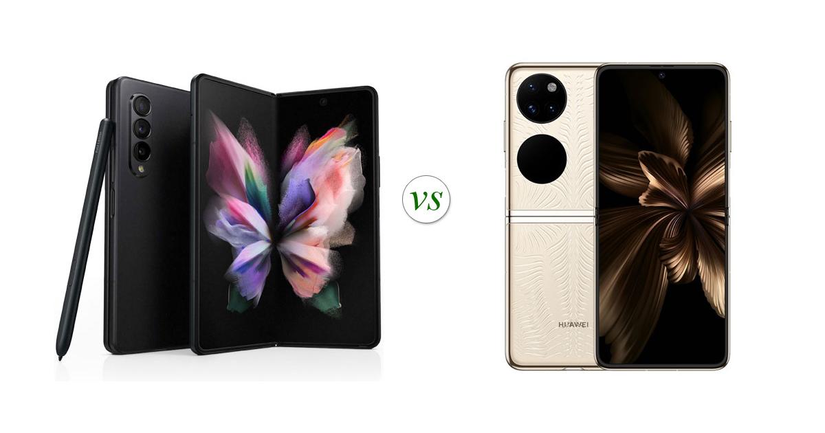 Samsung Galaxy Z Fold3 5G vs Huawei P50 Pocket: Side by Side Specs Comparison