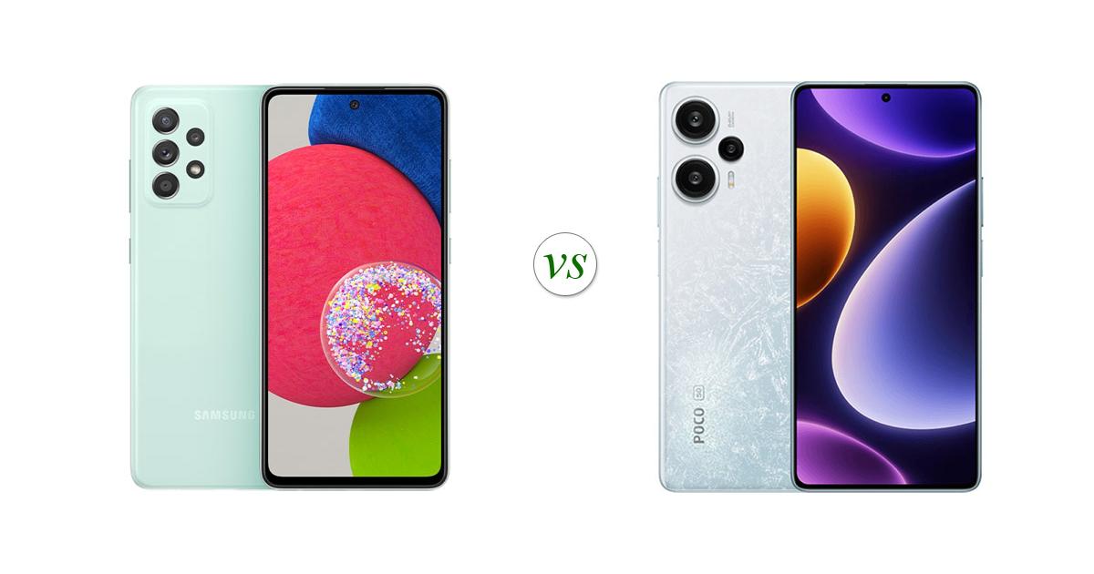 Samsung Galaxy A52s 5G vs POCO F5: Side by Side Specs Comparison