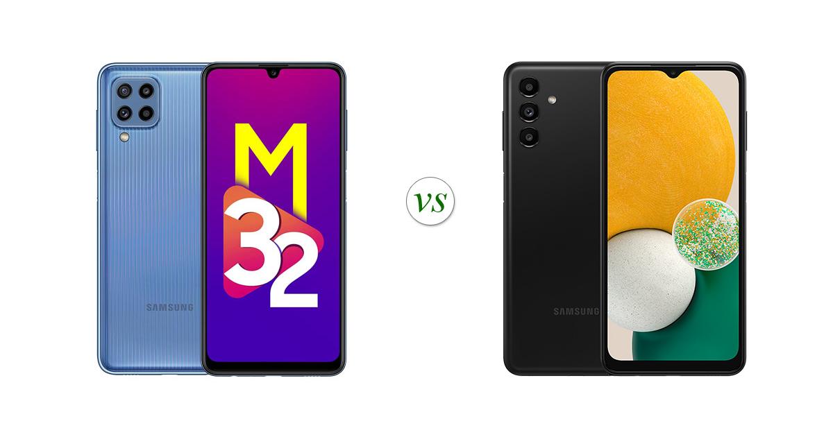 Samsung Galaxy M32 vs Samsung Galaxy A13 5G: Side by Side Specs Comparison