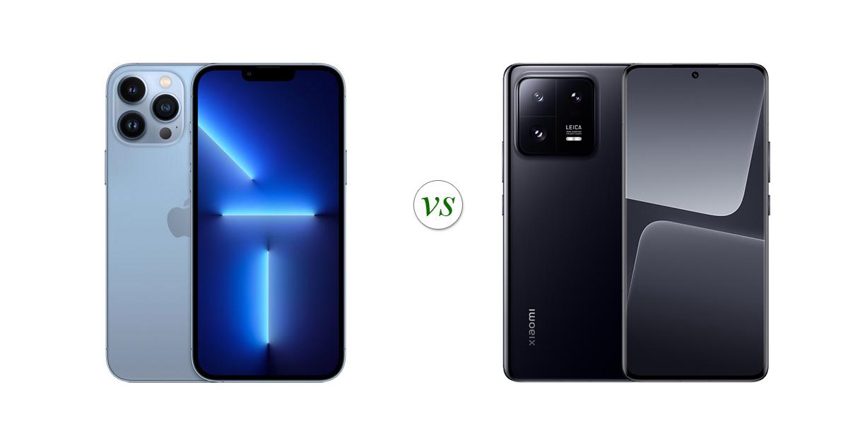 Apple iPhone 13 Pro Max vs Xiaomi 13 Pro: Side by Side Specs Comparison