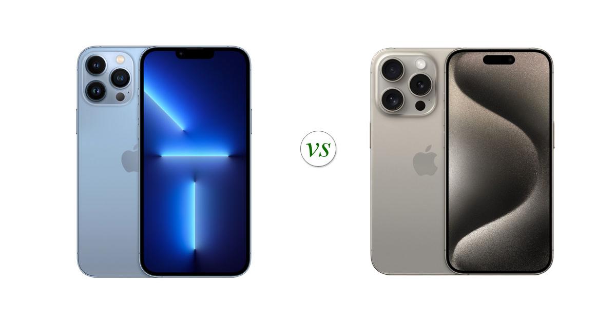 Apple iPhone 13 Pro Max vs Apple iPhone 15 Pro: Side by Side Specs ...